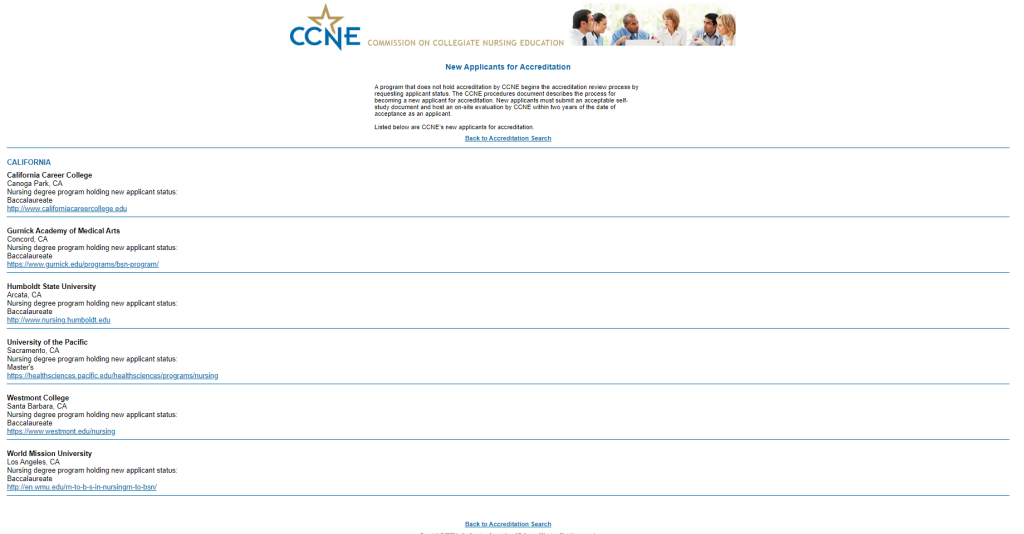 CCNE Accreditation – WMU